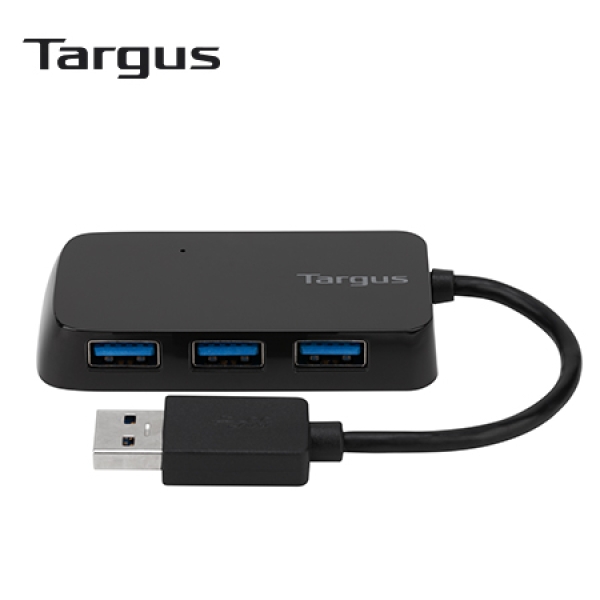 GRUPO MARVO EIRL - hub usb targus 4 port 3 0 black ach124us